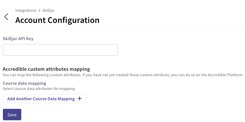 How Do I Set Up the Skilljar Integration with Accredible?