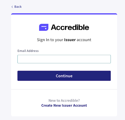 How Do I Login to Accredible as an Issuer?