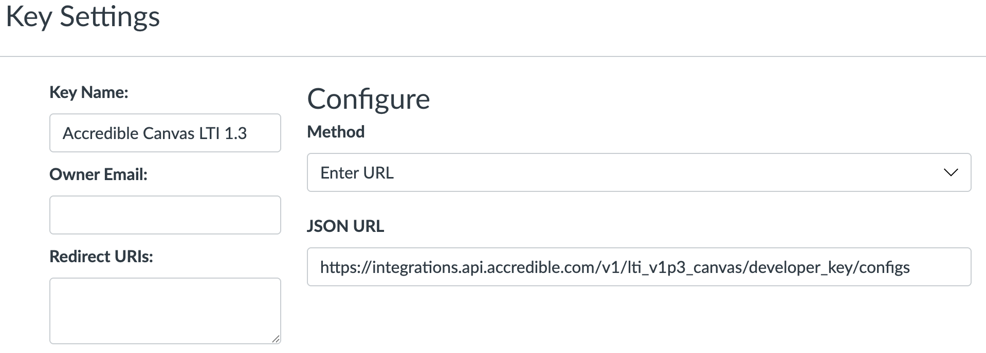 Setting Up Canvas LTI 1.3 Integration with Accredible