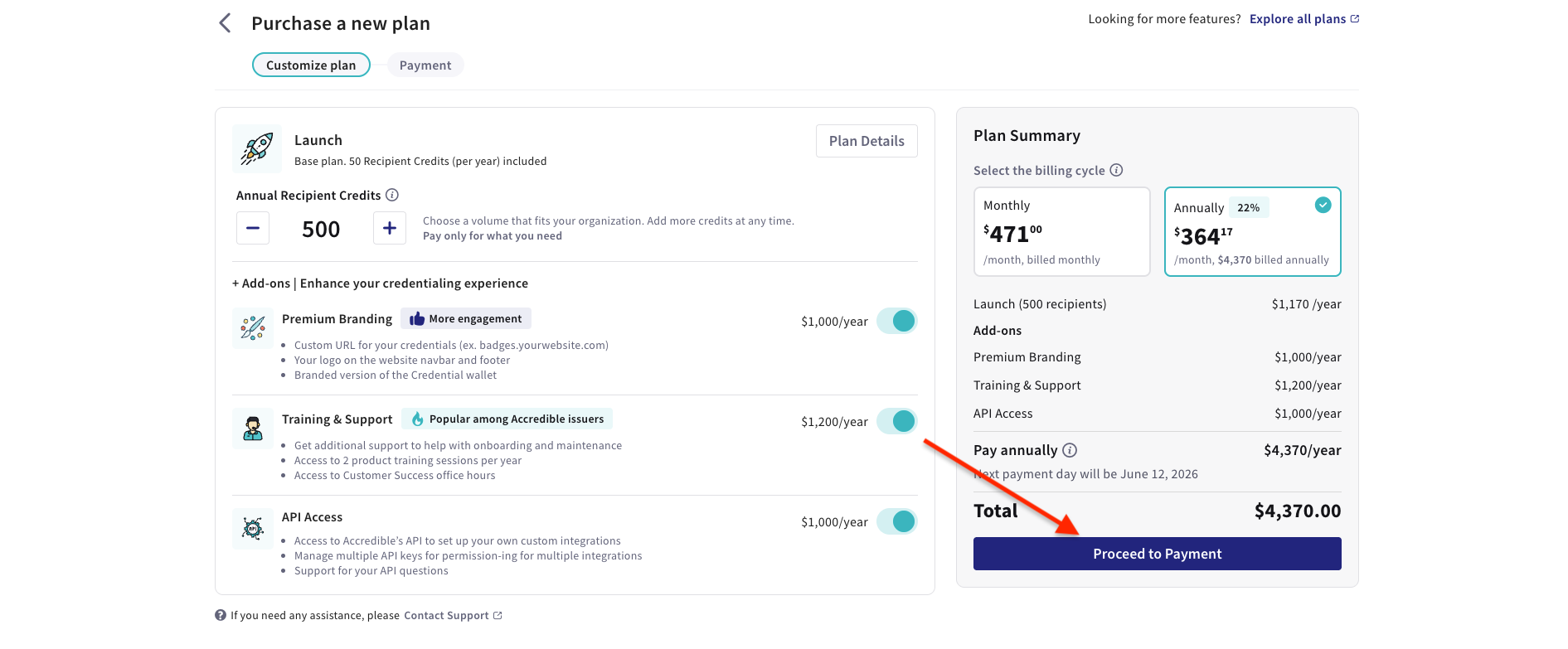 How to Manage My Self-Serve Plan