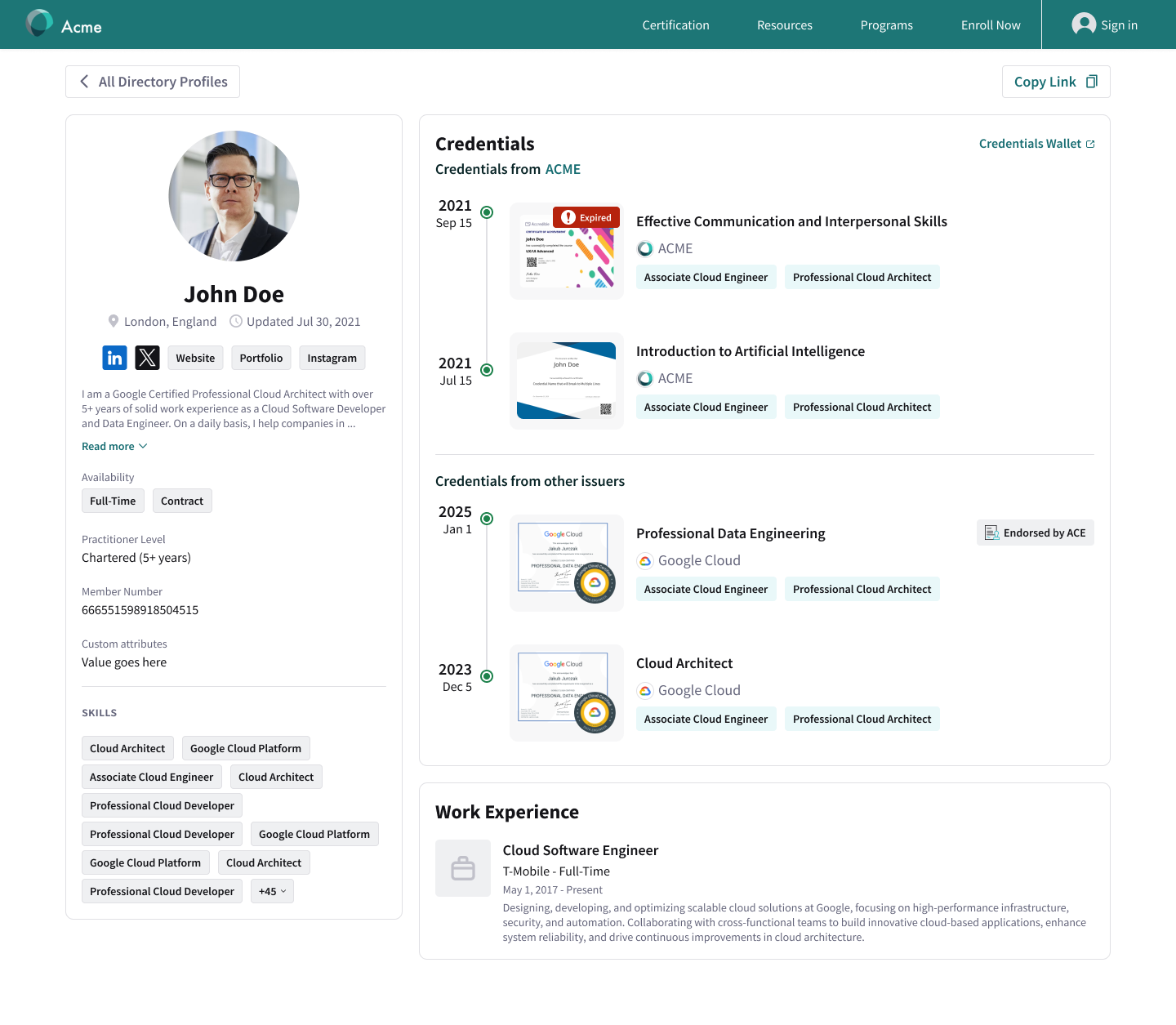Spotlight Profiles Updates